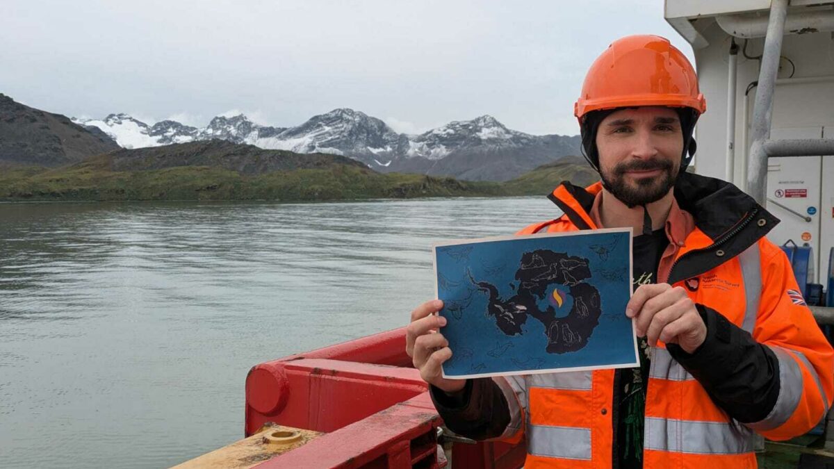 SCS Flags Reach Antarctica!